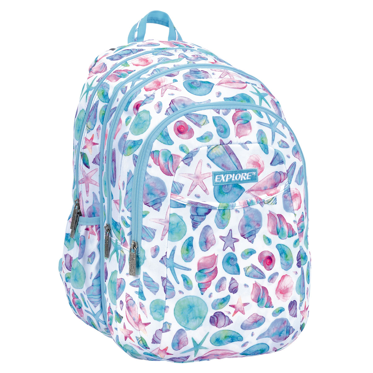 תיק גב 2 ב- 1 אקספלור שני בנות צדפים – Alterbooks אלתר ספרים – ספרים וציוד חזרה לבית הספר